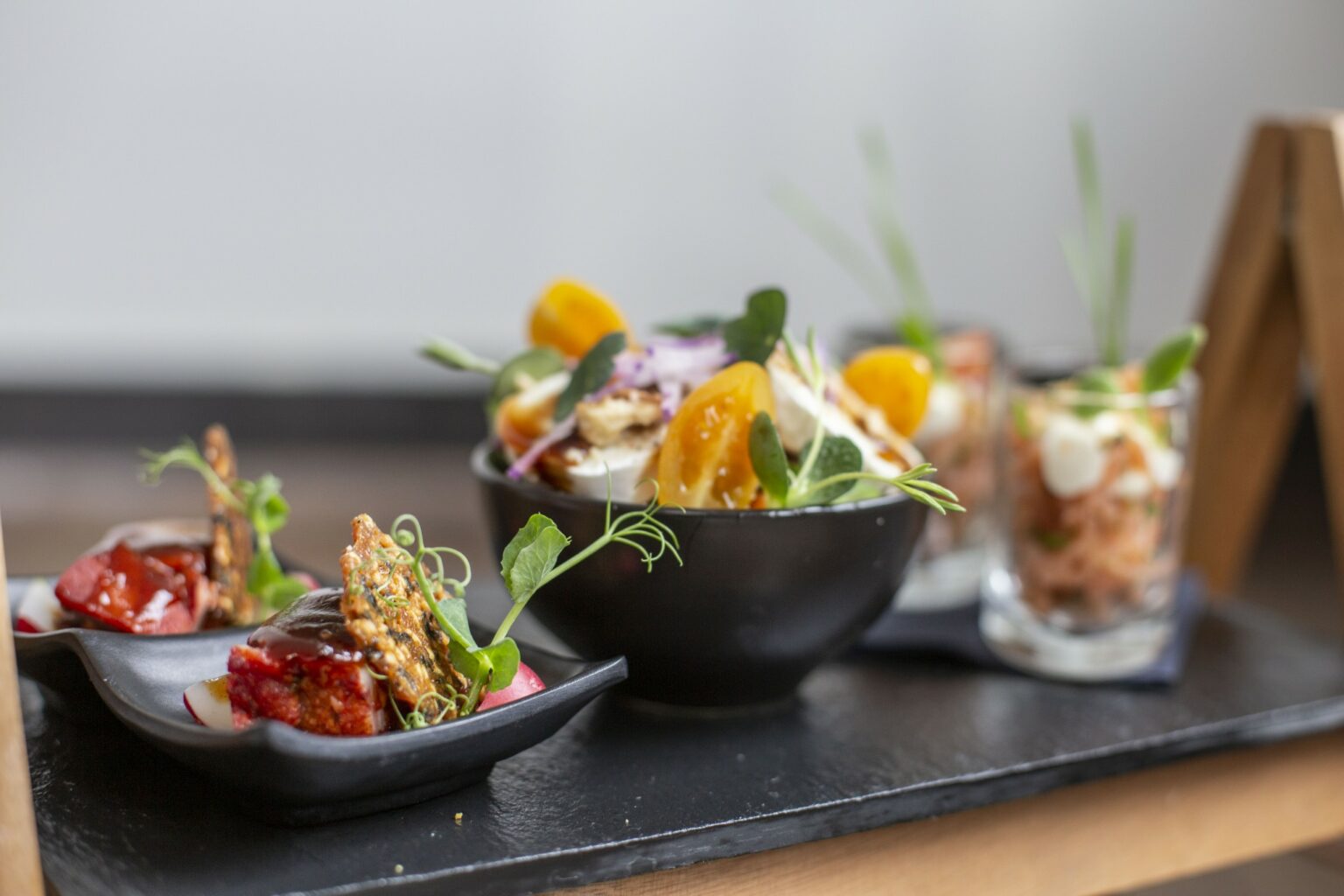 Sharing dinner - Golden Tulip Hotel West-Ende